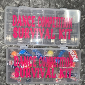 Dance Competition Survival Kit: Adjustable Compartment Organizer - Etsy