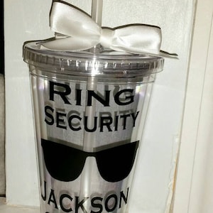 Ring Security Gift Ring Security Cup Ring Security Wedding Favors for ...