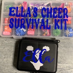 Cheerleader Gift Set - Girls Cheerleading Gift - Cheer Survival Kit ...