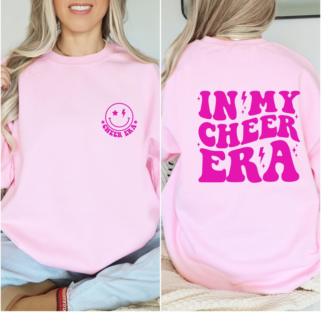 In My Cheer Era Sweatshirt: Girls Cheer Team Competition Shirt - Etsy