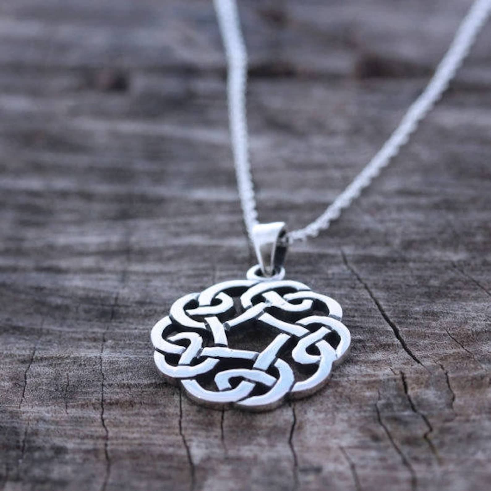 Celtic father daughter symbol. Celtic Knot Friendship Necklace | Etsy