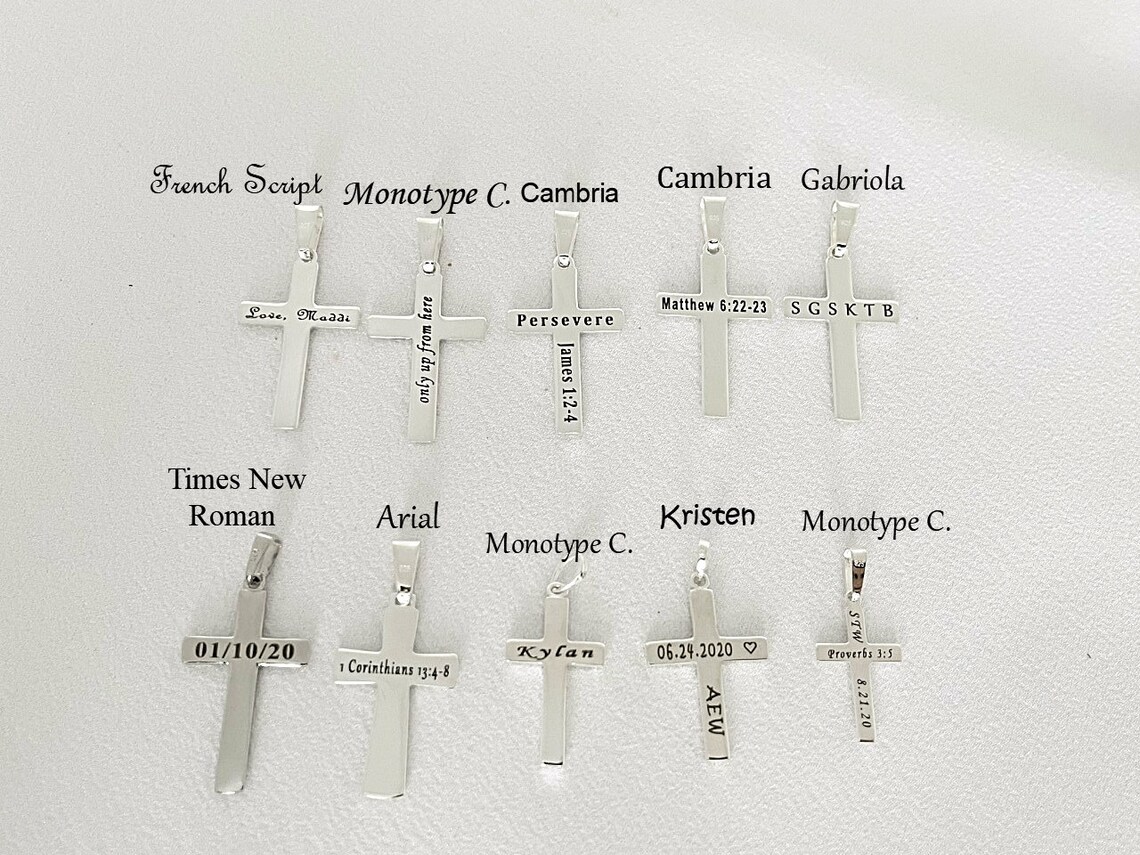 Military Celtic Cross. Sterling Silver Celtic Cross. Engraving | Etsy