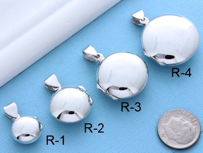 Sterling Silver Locket Round Locket Mens Locket Leather - Etsy