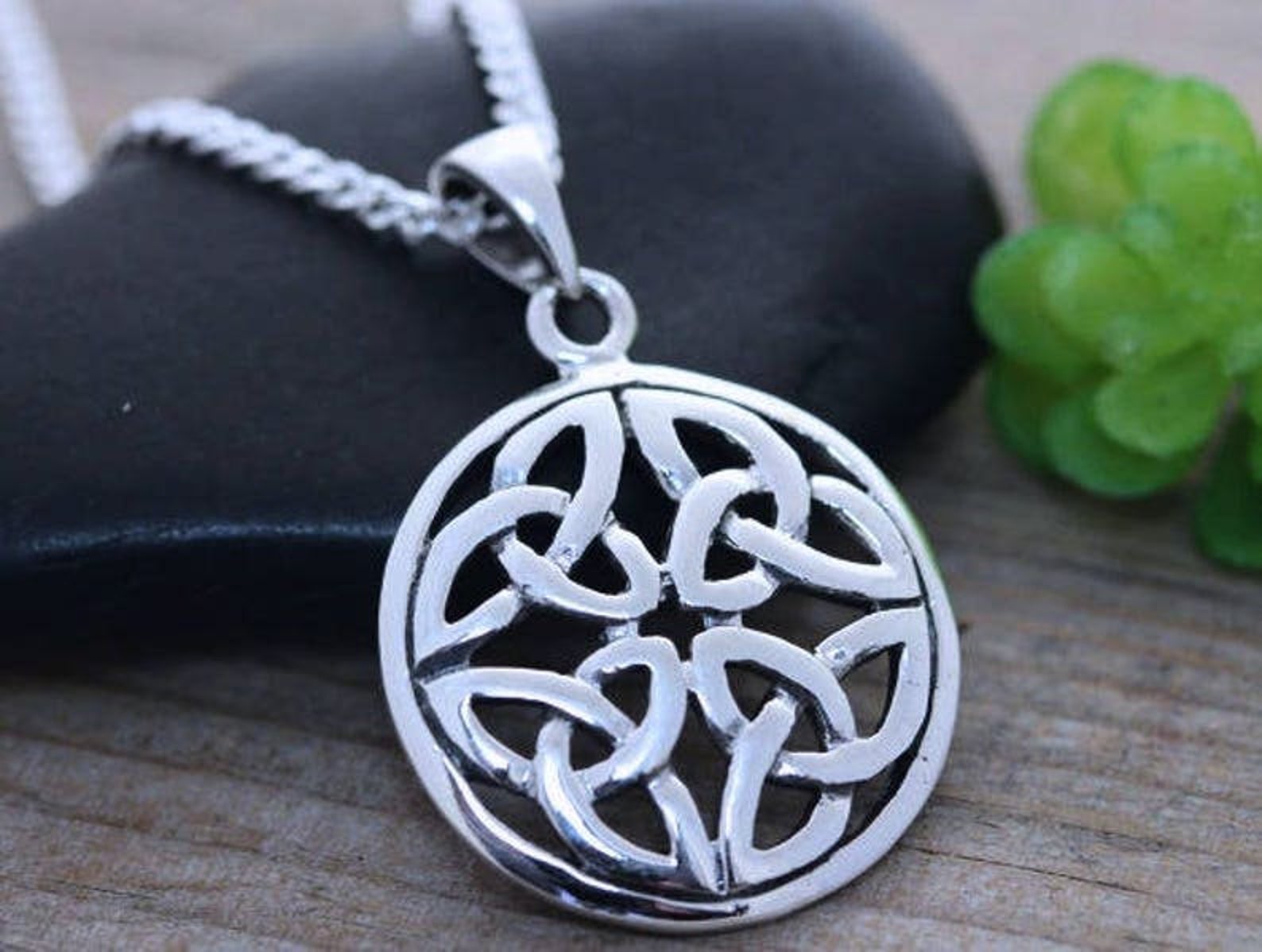 Celtic Knot Necklace. Celtic Father Daughter Symbol. Celtic - Etsy
