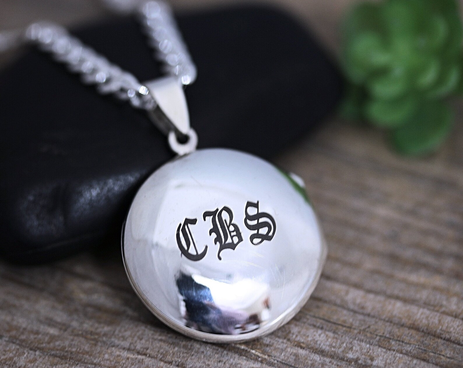 Sterling Silver Locket Round Locket Mens Locket Locket | Etsy