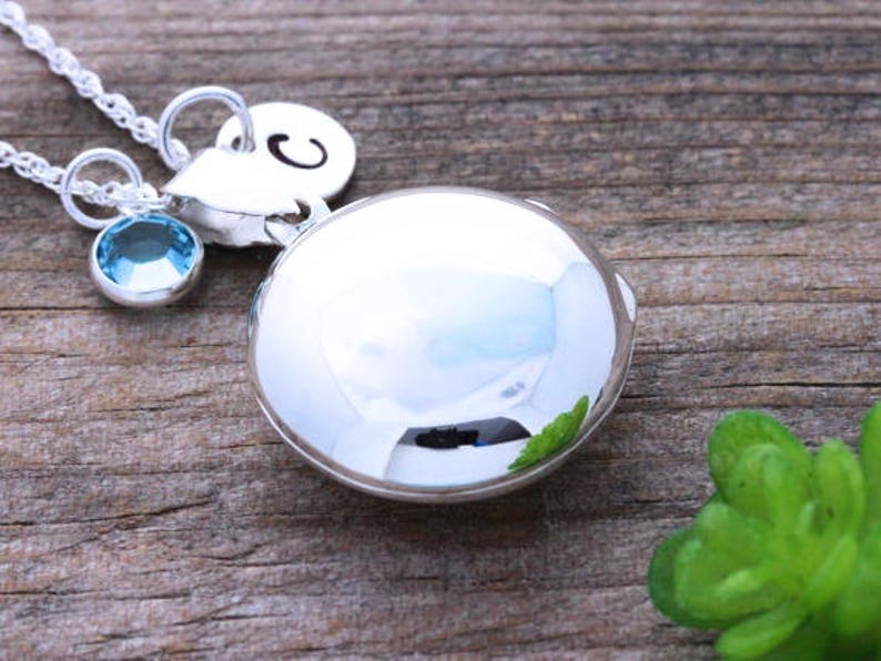 Sterling Silver Locket Round Locket Mens Locket Leather - Etsy