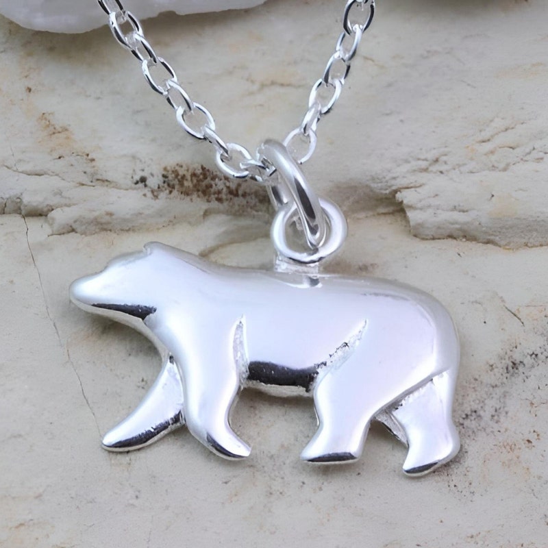 Grizzly Bear Pendant - Etsy