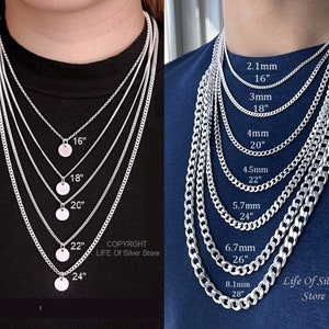 Sterling Silver Locket Necklace, Laser Custom Engraved Locket in Silver ...