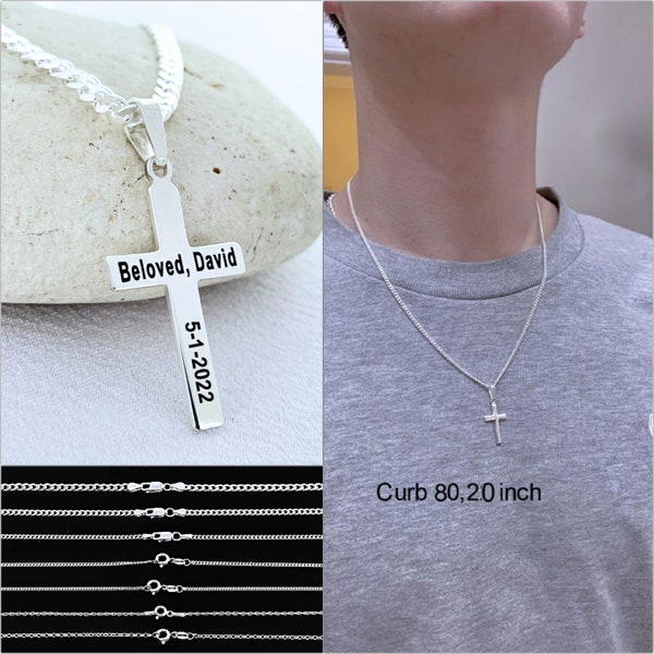 Engraved Cross - Etsy