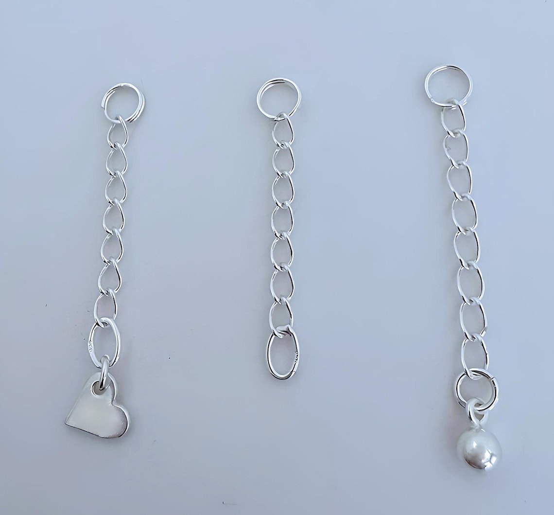 ADD 1" Sterling Silver Extender. - Etsy