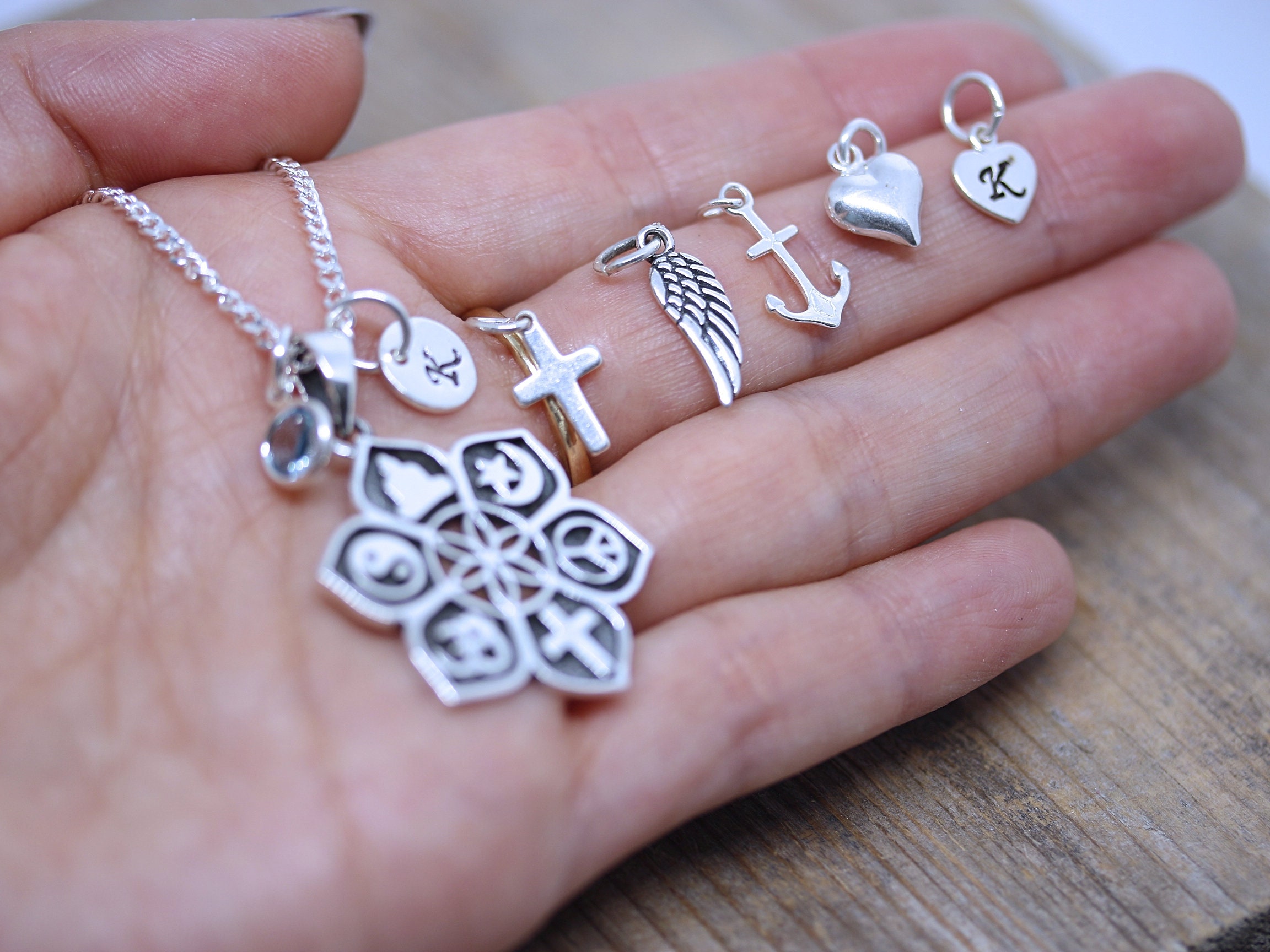 Sterling Silver Coexist. Spiritual Symbols. Coexist Pendant Necklace ...