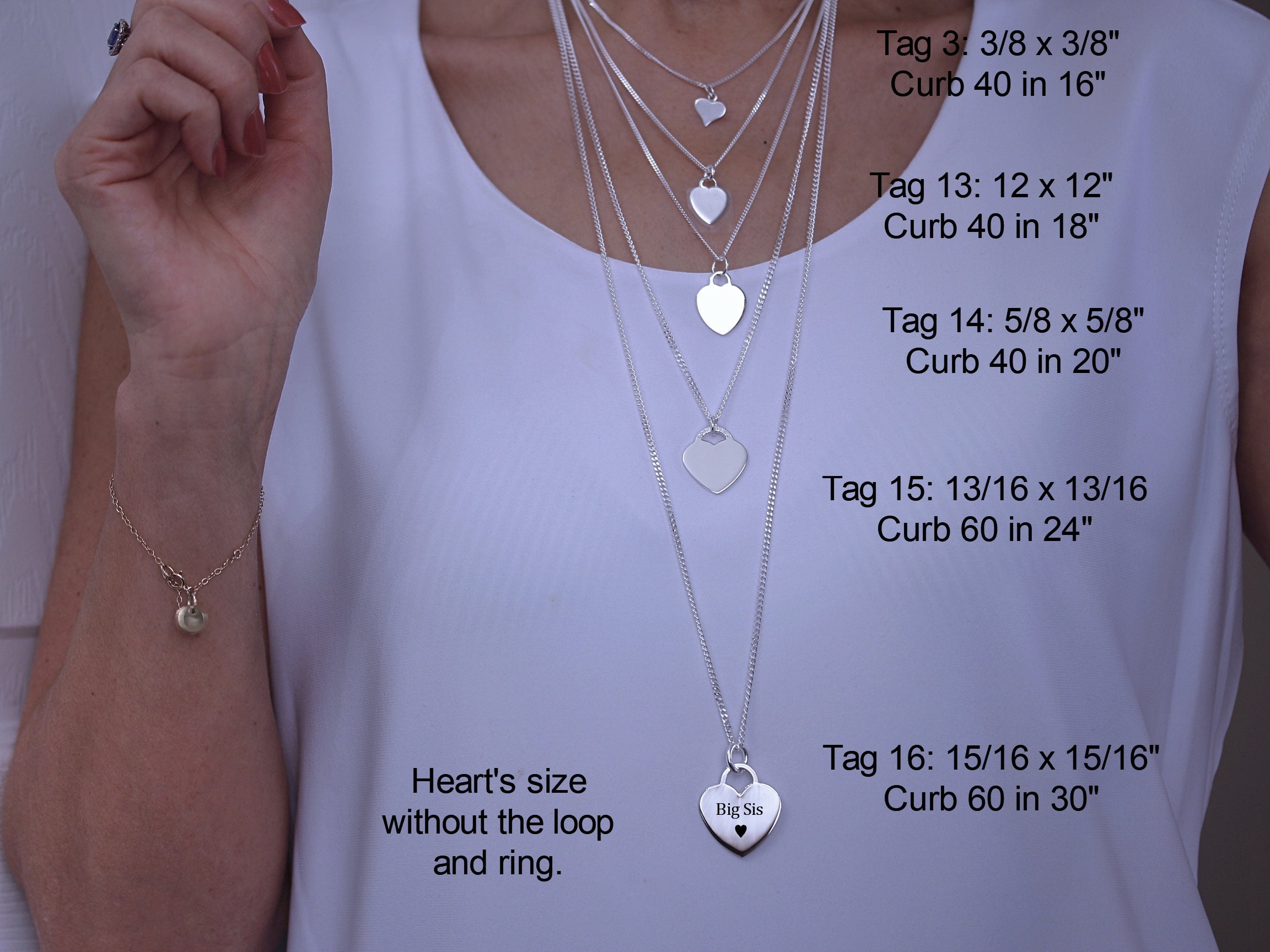 Tiffany 16 inch chain store