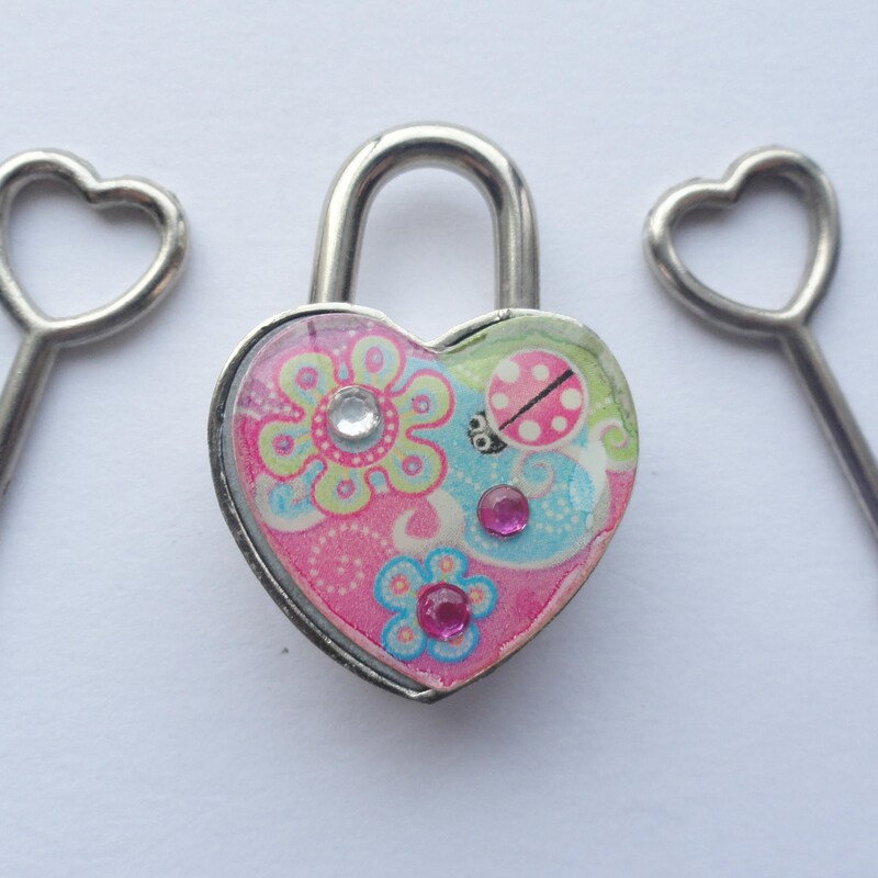 Heart Shaped Lock - Etsy