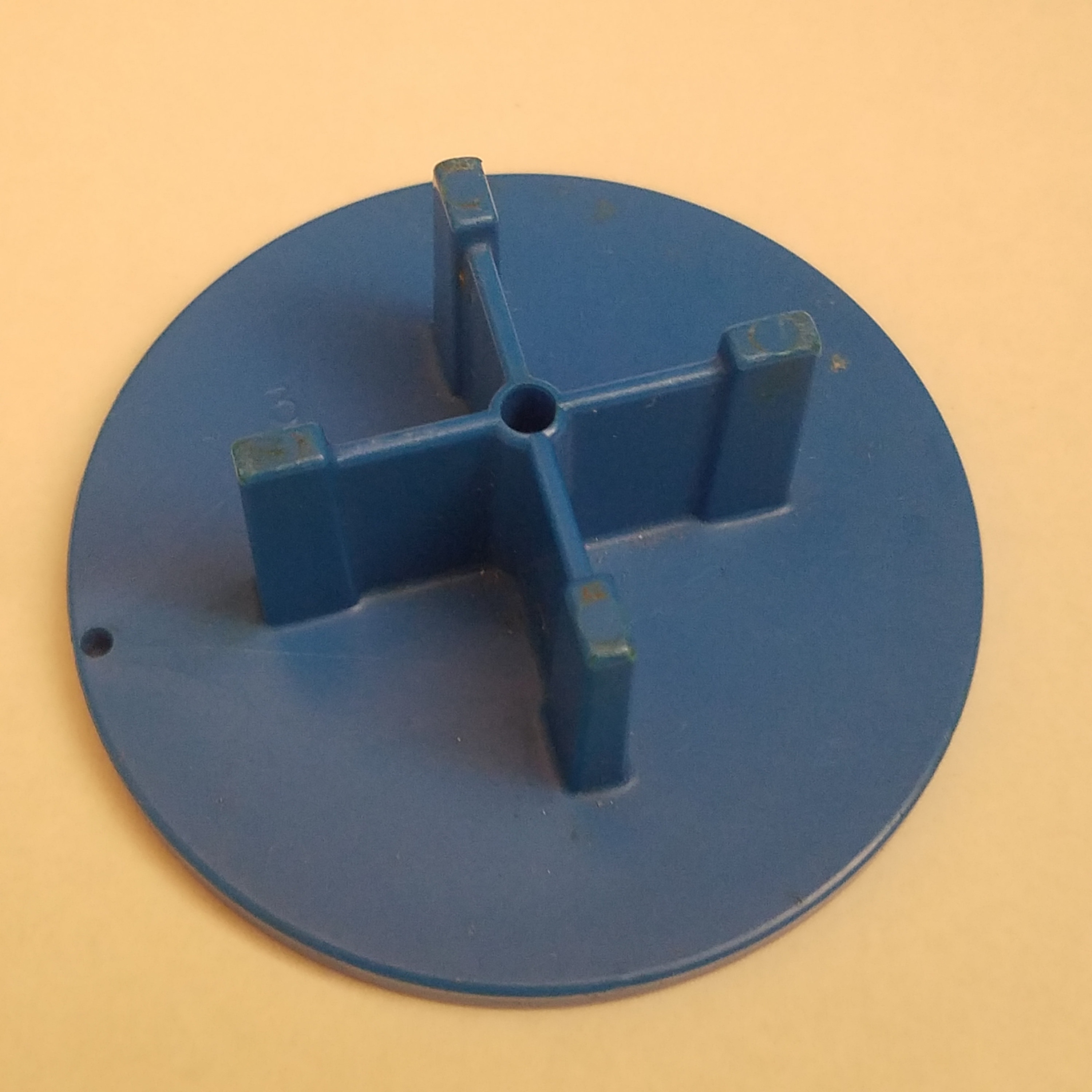 Vintage FISHER PRICE Little People Round Blue Table With Arts - Etsy