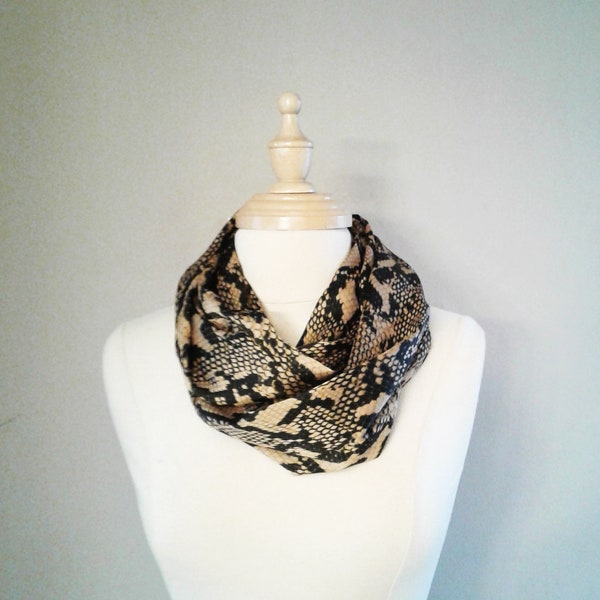 Snake Skin Scarf - Etsy