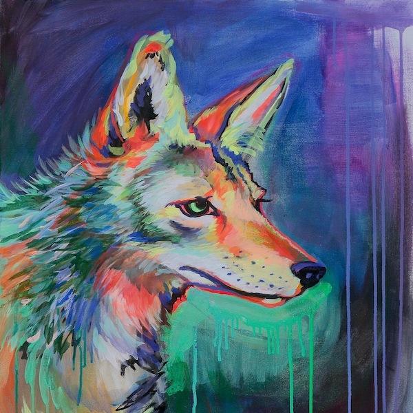 Coyote Art - Etsy