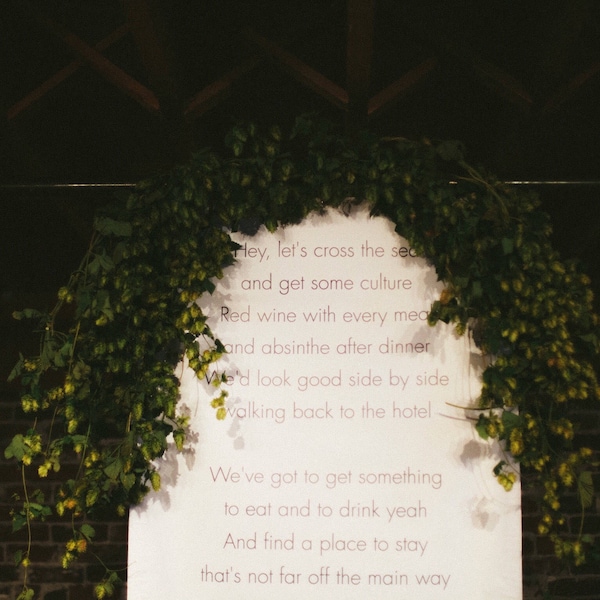 Wedding Ceremony Backdrop - Etsy