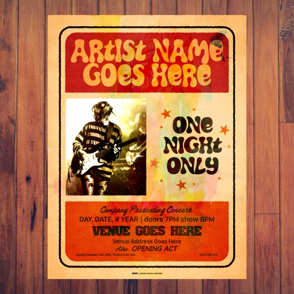 Concert Poster - Etsy