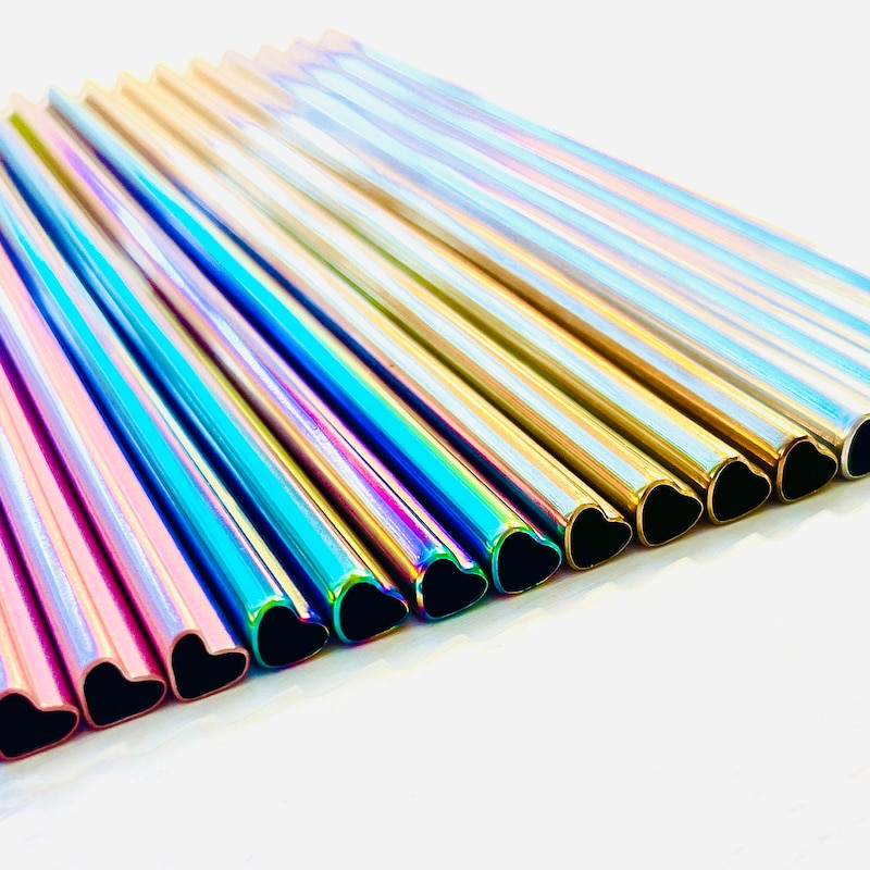 Heart Shaped Straws - Etsy