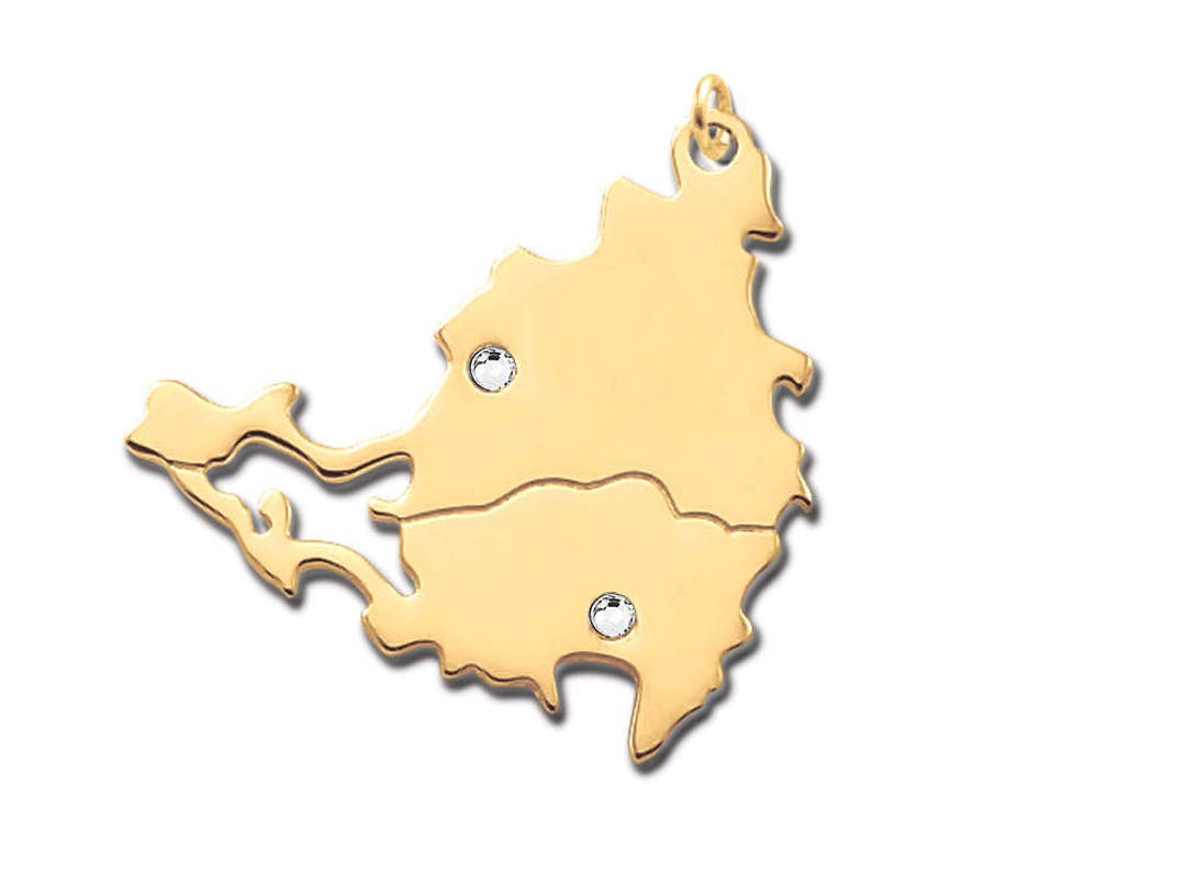 Gold St. Maarten Charm - Etsy