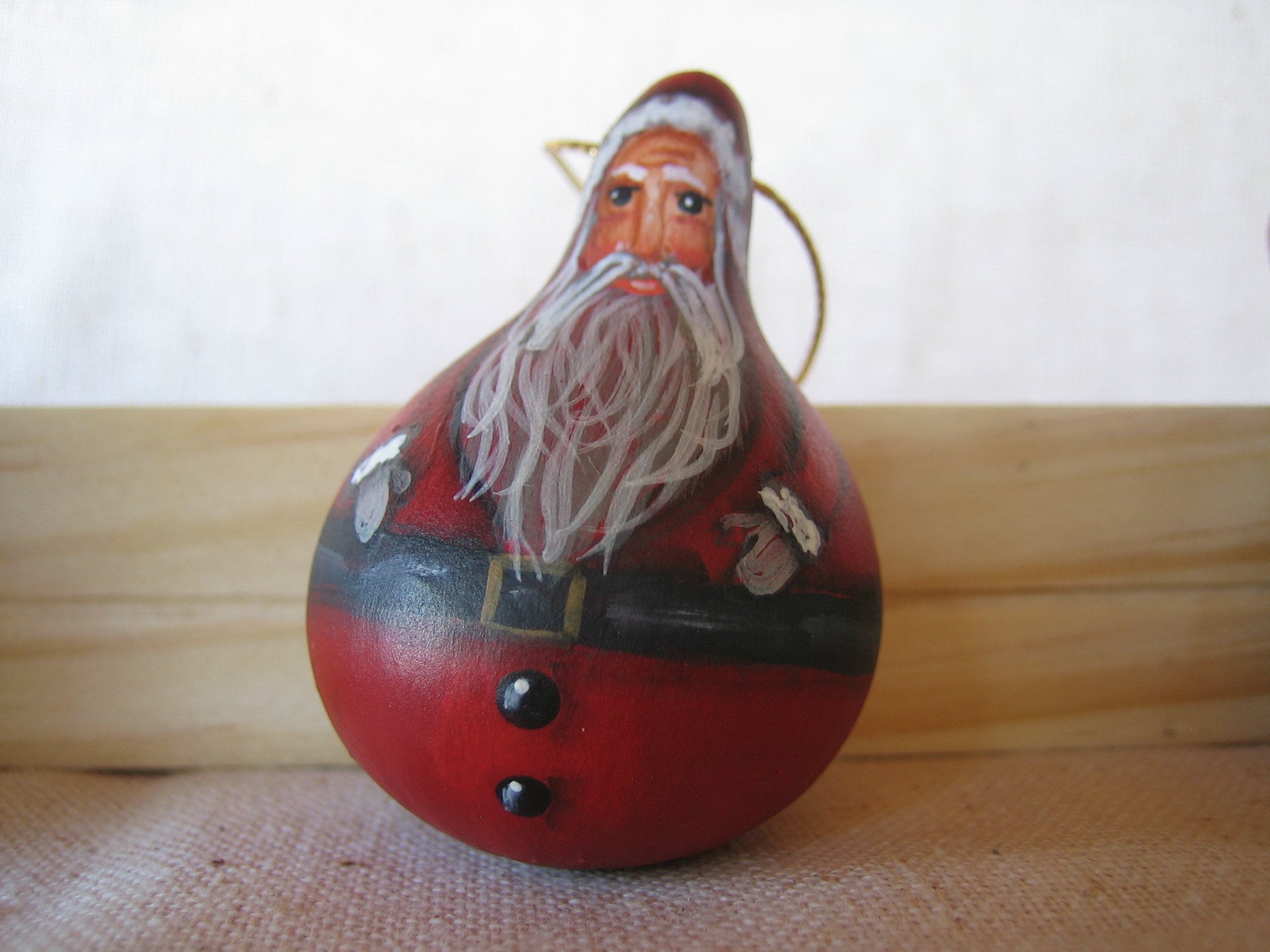 Hand Painted Santa Gourds - Etsy