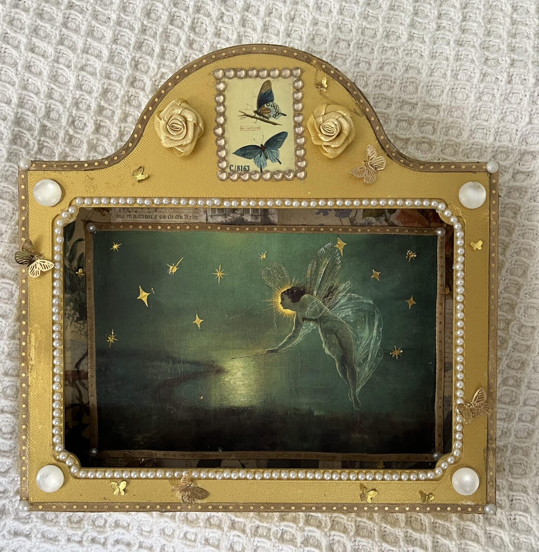 Fairy Shadowbox Shrine - Etsy