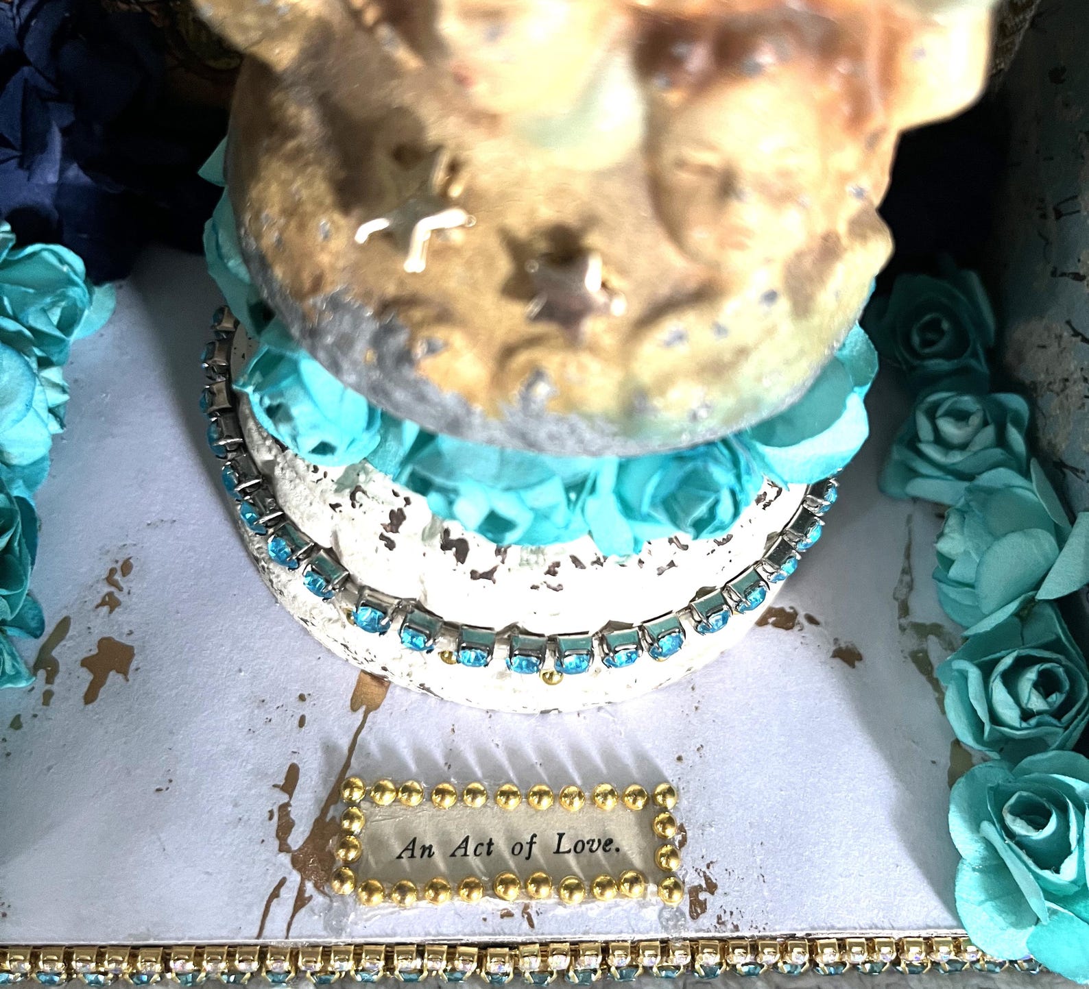 Blessed Virgin Shrine: Mixed Media Marian Altar Shadow Box - Etsy