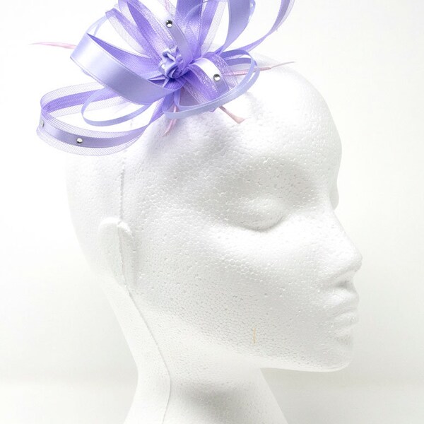 Lavender Fascinator - Etsy