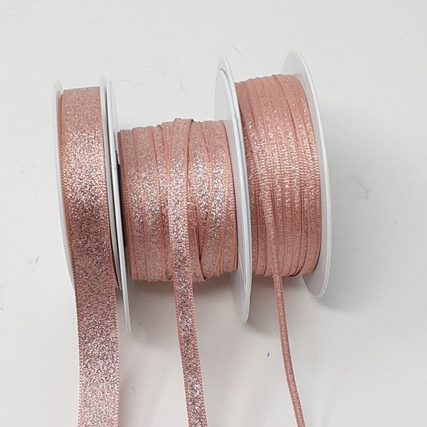 Rose Gold Ribbon - Etsy