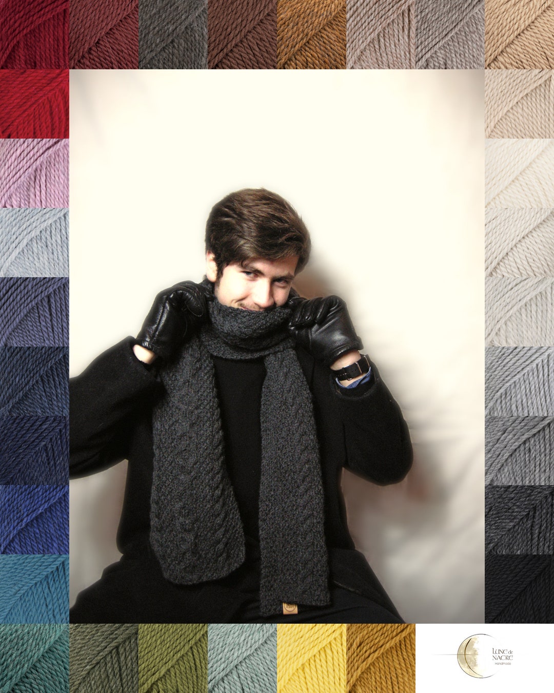 Extra Long Man Scarf - Extra Long Scarf for Men - Mens Celtic Long ...