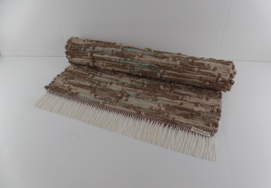 Woodland Green, a Rag Rug, Handwoven, Hand Dyed and Made Especially for ...