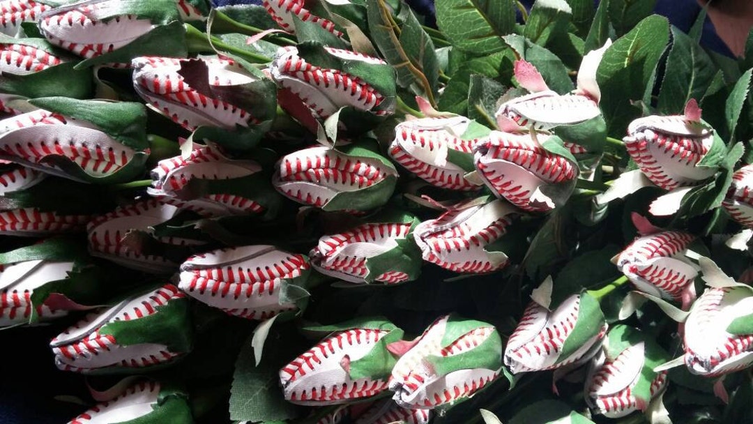 Baseball Rose Sport Bud - Etsy