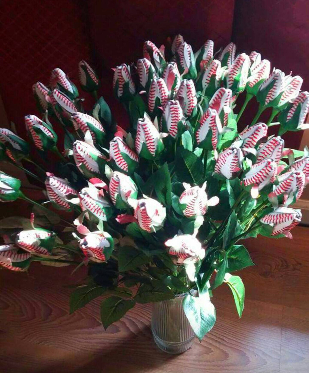 Baseball Rose Sport Bud | Etsy