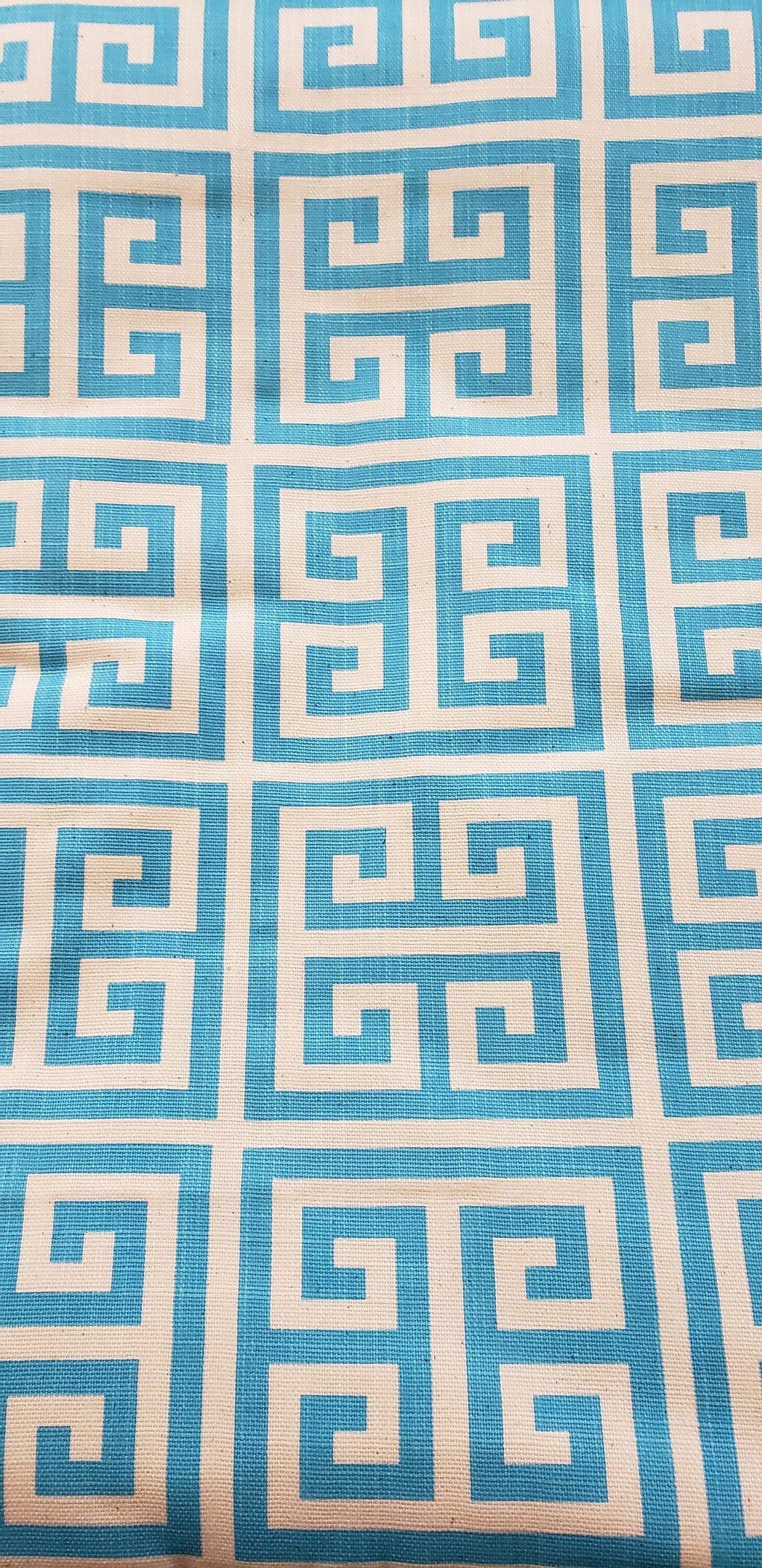 50% Off Ready to Ship 4 Panels 50W X 120L Rod Pocket Towers Greek Key W ...