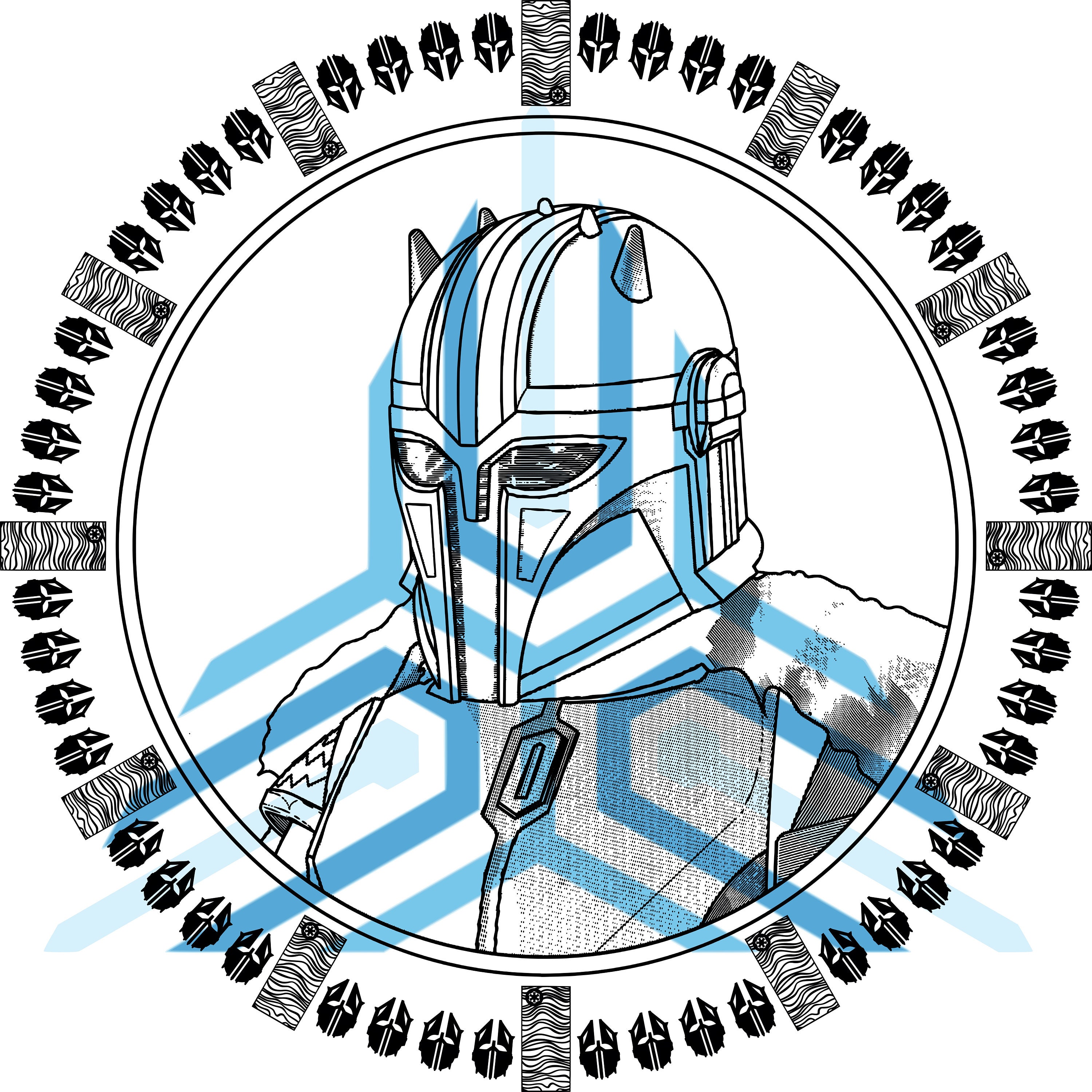 Armorer Clock SVG - Etsy