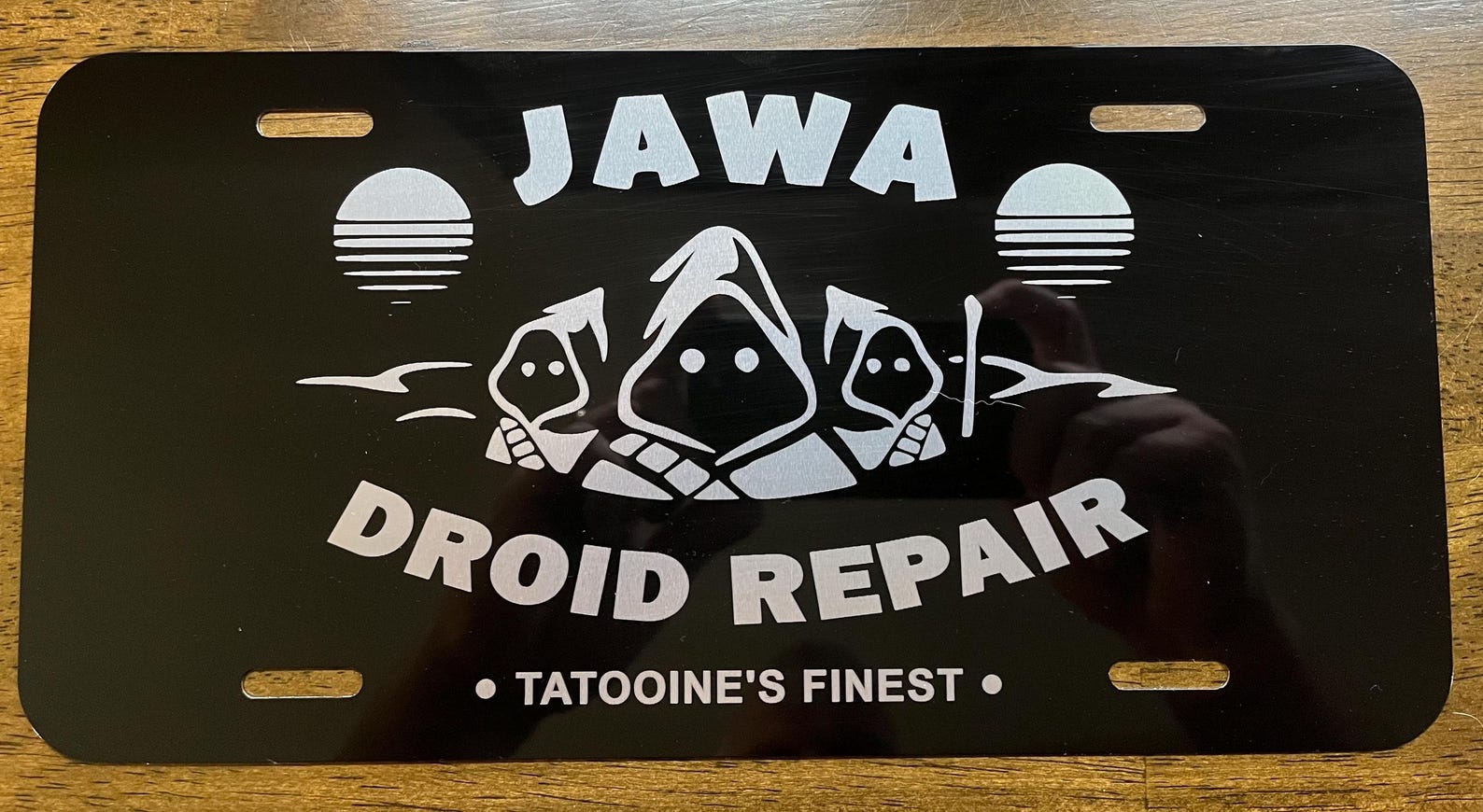 Jawa Droid Repair License Plate - Laser Engraved - Etsy