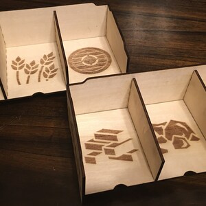 Catan Stack-able Card Tray SVG Laser File - Etsy