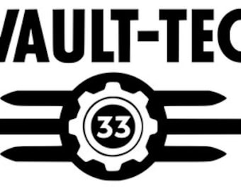 SVG Fallout Vault 33 Digital Download Cutting File - Etsy