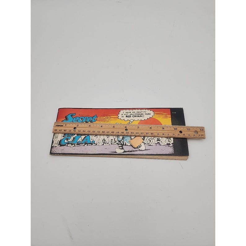 Vintage 1972 Robert Crumb Comic Fritz Cat Secret Agent for the CIA ...