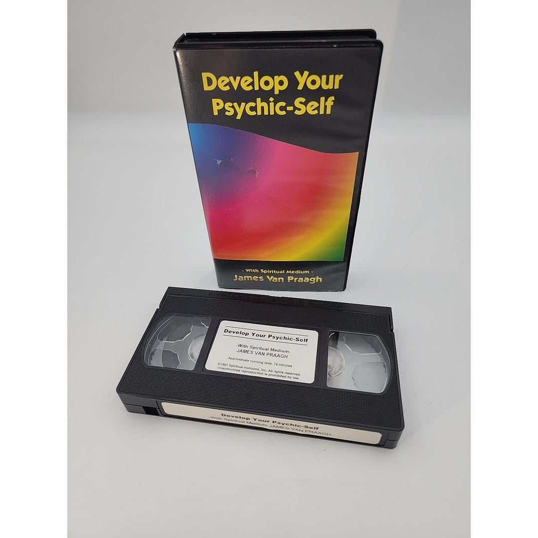 Develop Your Psychic-self VHS Tape 1997 Spiritual Horizons James Van ...