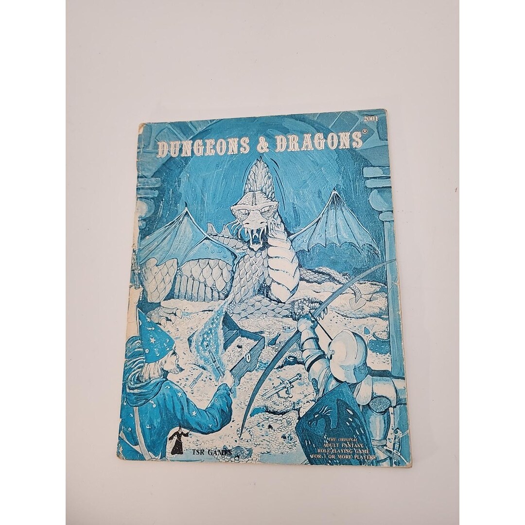 Vintage TSR Dungeons & Dragons Basic Rule Book, 3rd Edition, 1979 ...