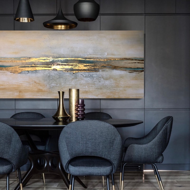 Gold Painting - Etsy