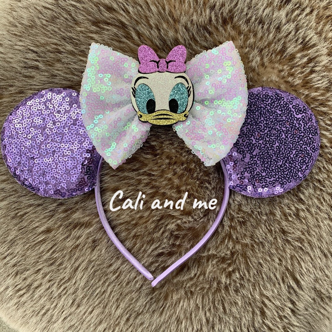Daisy Duck Ears Disney Daisy Duck Minnie Mouse Ears Disney - Etsy
