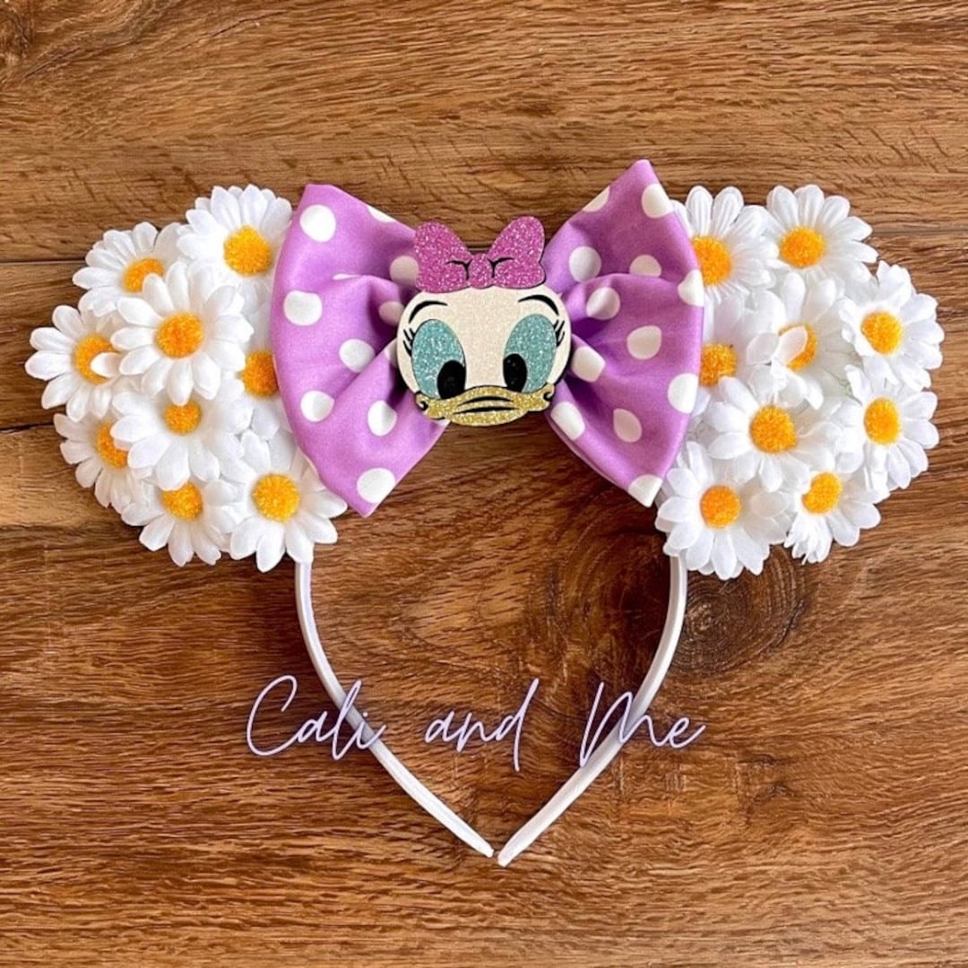 Daisy Ears, Daisy Minnie Ears, Daisy Duck Minnie Ears, Daisy Mickey ...