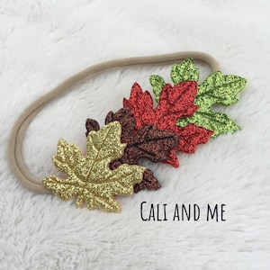 Autumn Leaves Headband. Fall Headband Baby, Fall Headbands, Autumn ...