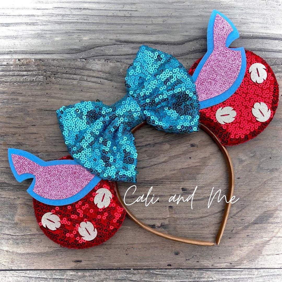 Stitch Ears Stitch Minnie Ears Stitch Mickey Mouse Ears - Etsy