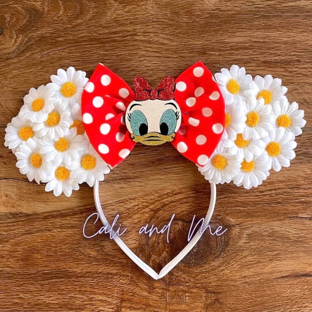 Daisy Ears, Daisy Minnie Ears, Daisy Duck Minnie Ears, Daisy Mickey ...