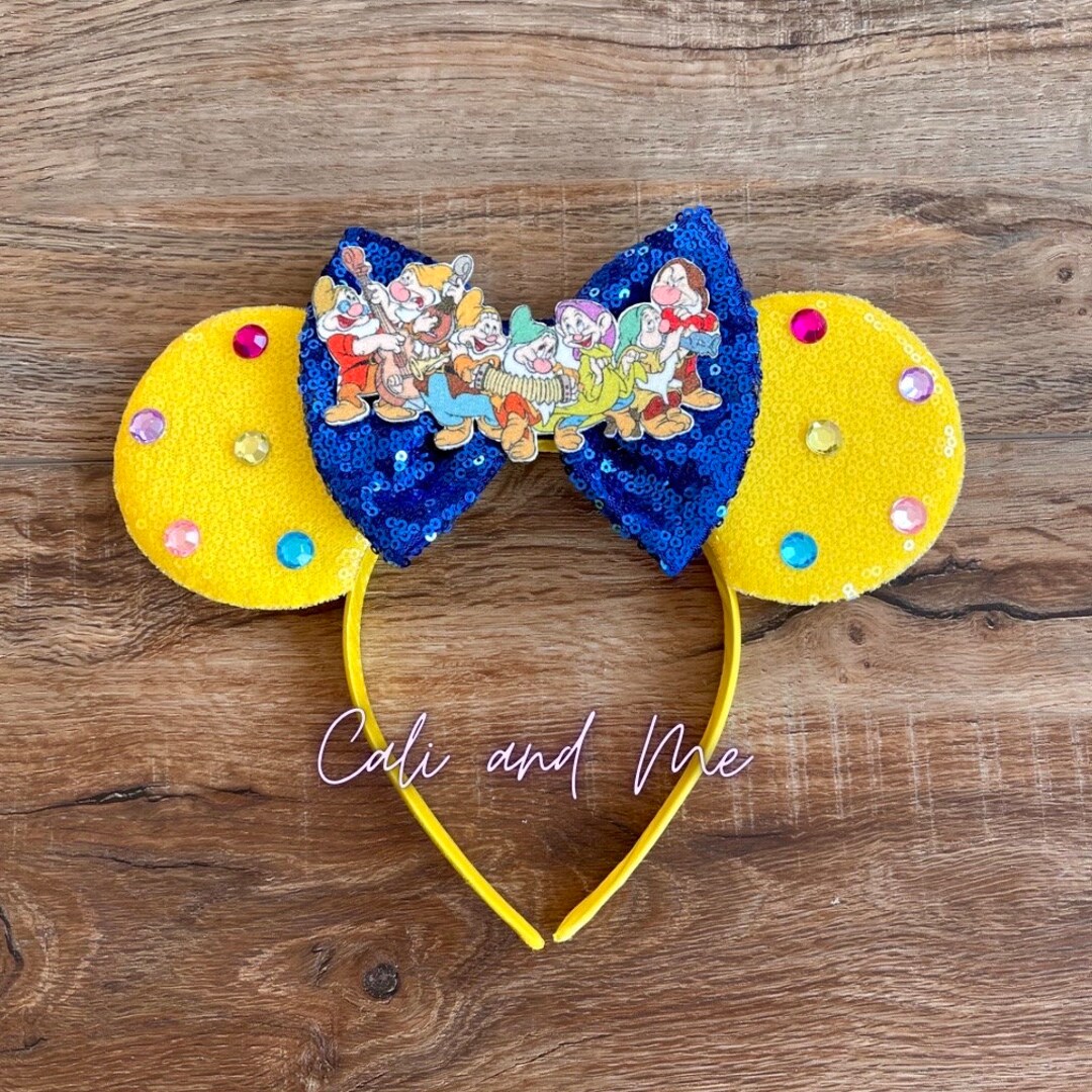 Seven Dwarfs Inspired Mouse Ears, Dwarfs Ears, Mine Train Ears, Snow ...