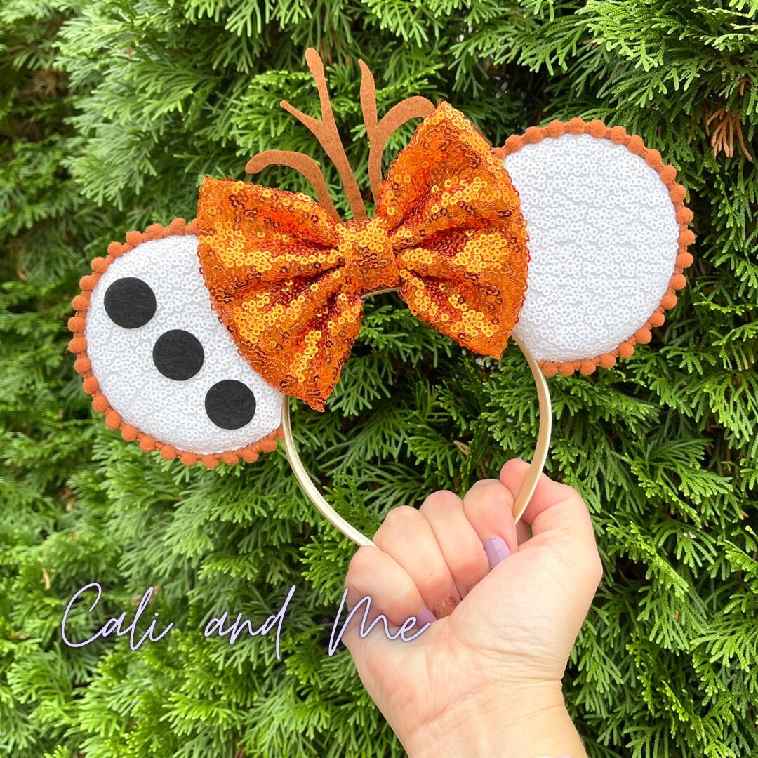Olaf Ears, Olaf Mickey Ears, Olaf Minnie Ears, Frozen Mickey Ears ...