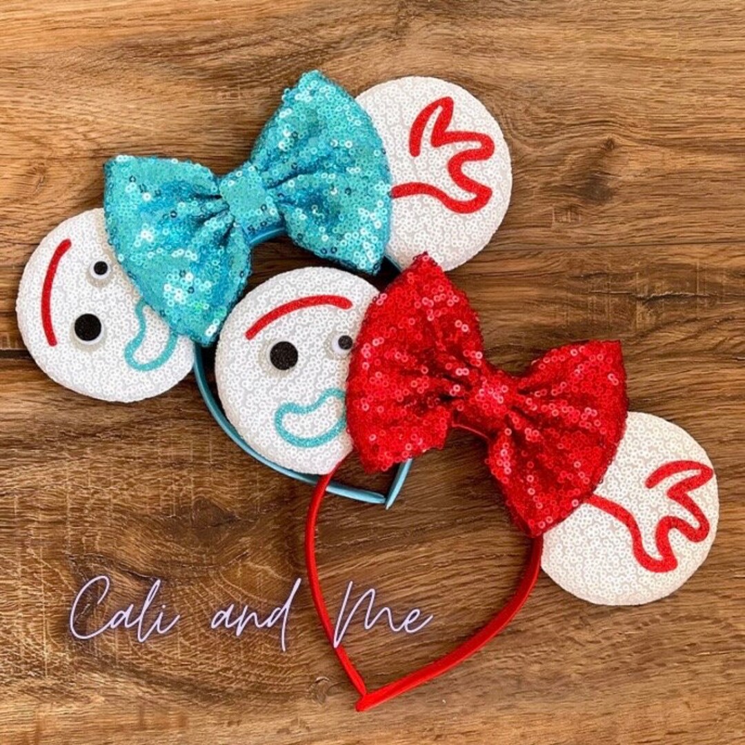 Forky Toy Story Ears, Toy Story Minnie Ears, Disney Minnie Mouse Ears ...